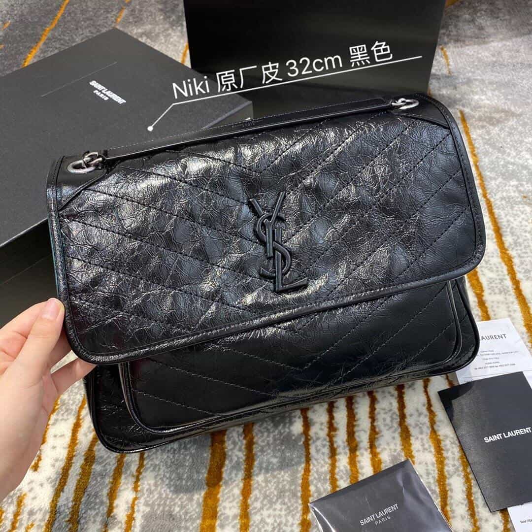 Saint laurent Ysl Niki baby 32CM斜挎包 498830 名媛网