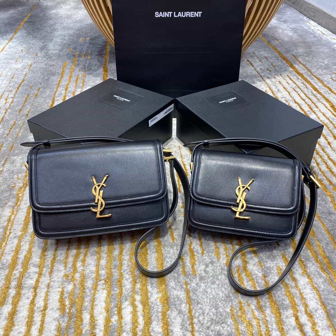 Saint laurent Ysl Solferino Box Bag 黑色634305 634306 名媛网